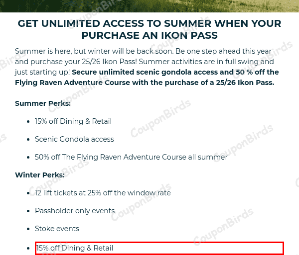 30% Off Ikon Pass Promo Codes - June 2025 Discount Codes