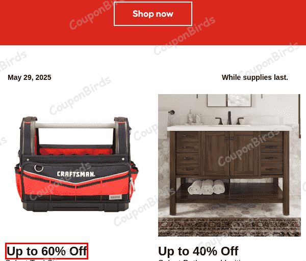 50% Off Lowe's Promo Codes - June 2025 Coupons