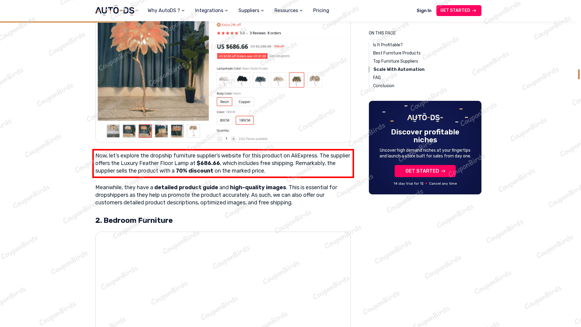 50% Off AutoDS Coupons - June 2025 Coupon Codes