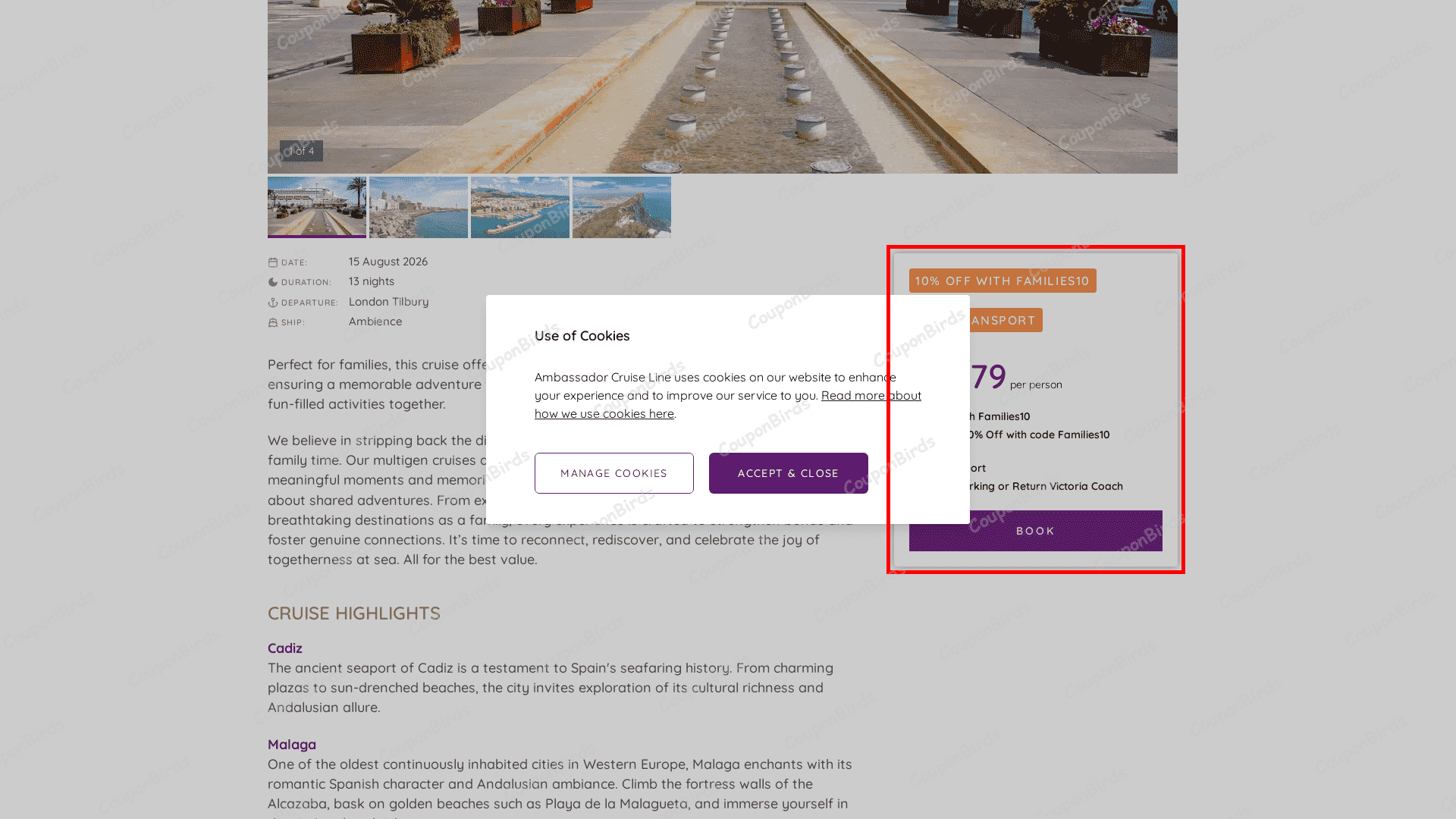 30% Off Ambassador Cruise Line Discount Codes - June 2025 Promo Codes