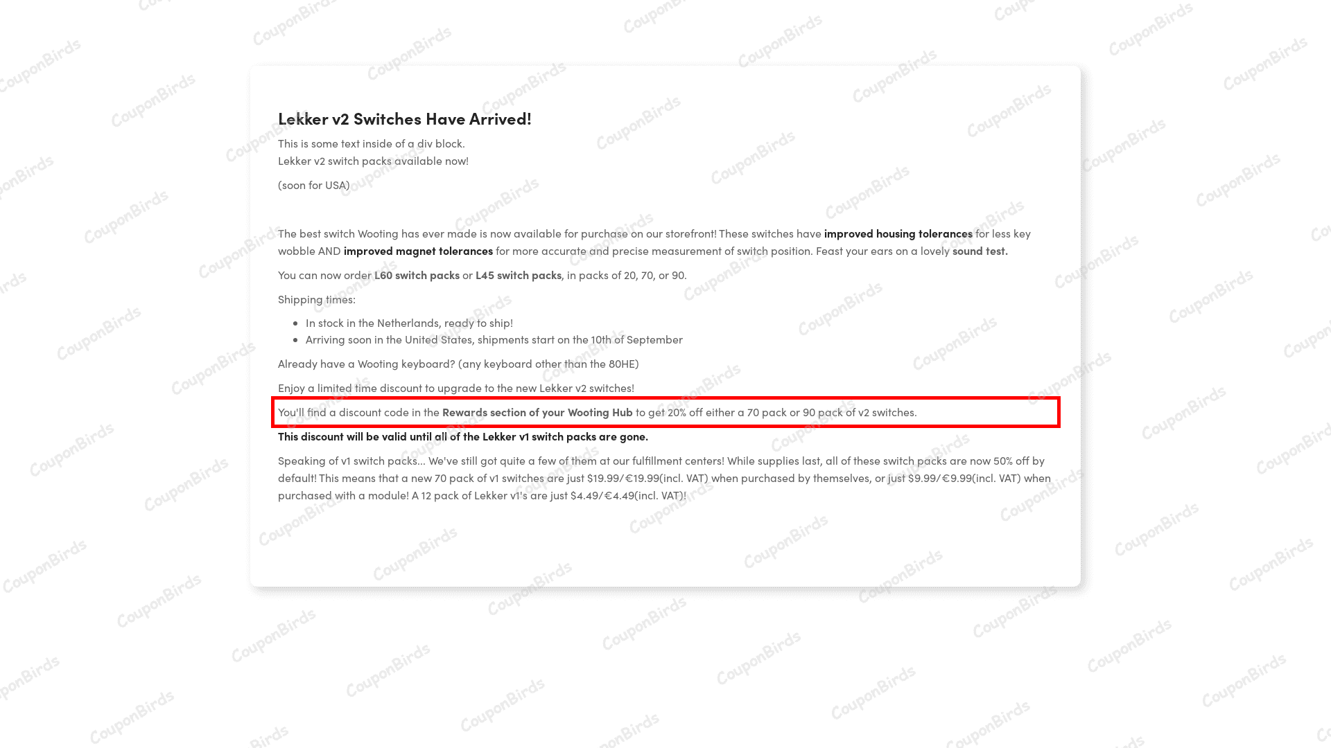 25% Off Wooting Discount Codes - June 2025 Promo Codes