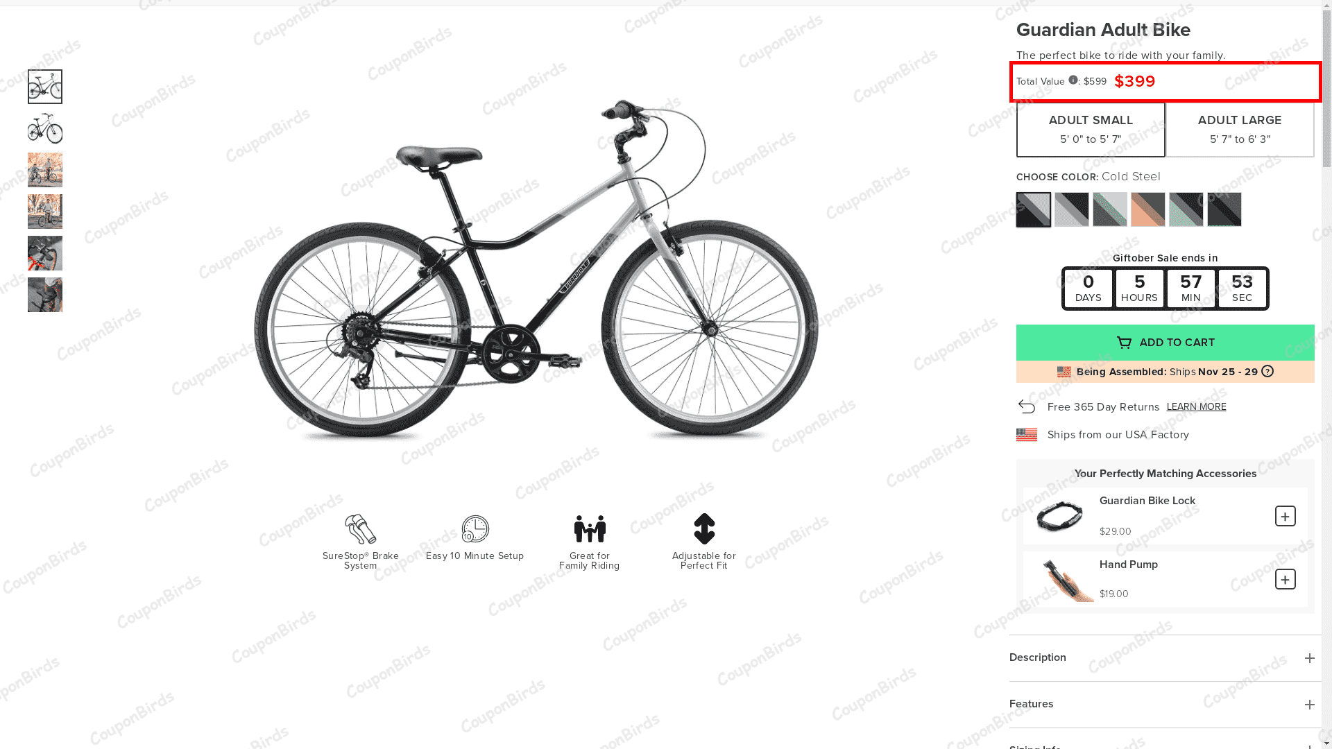 $50 Off Guardian Bikes Discount Codes - June 2025 Promo Codes
