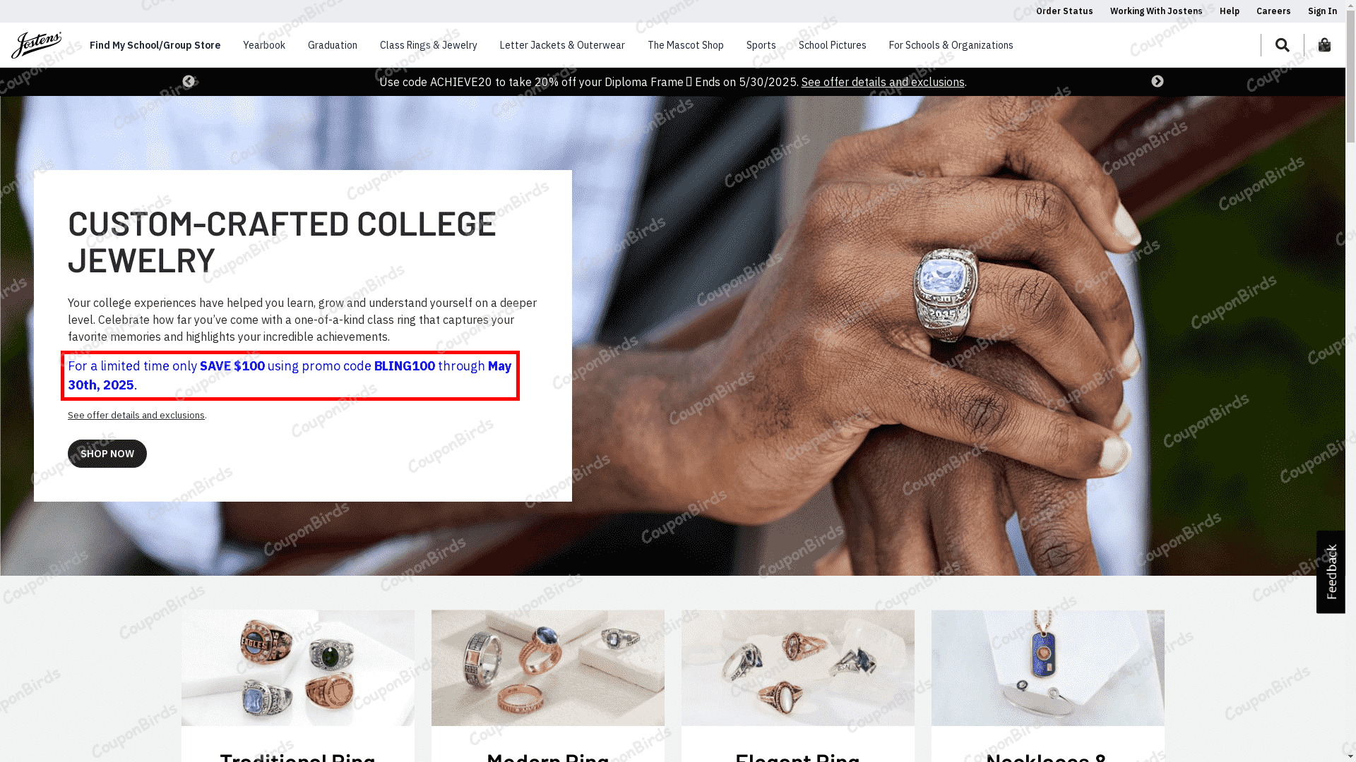 50% Off Jostens Promo Codes - June 2025 Coupon Codes
