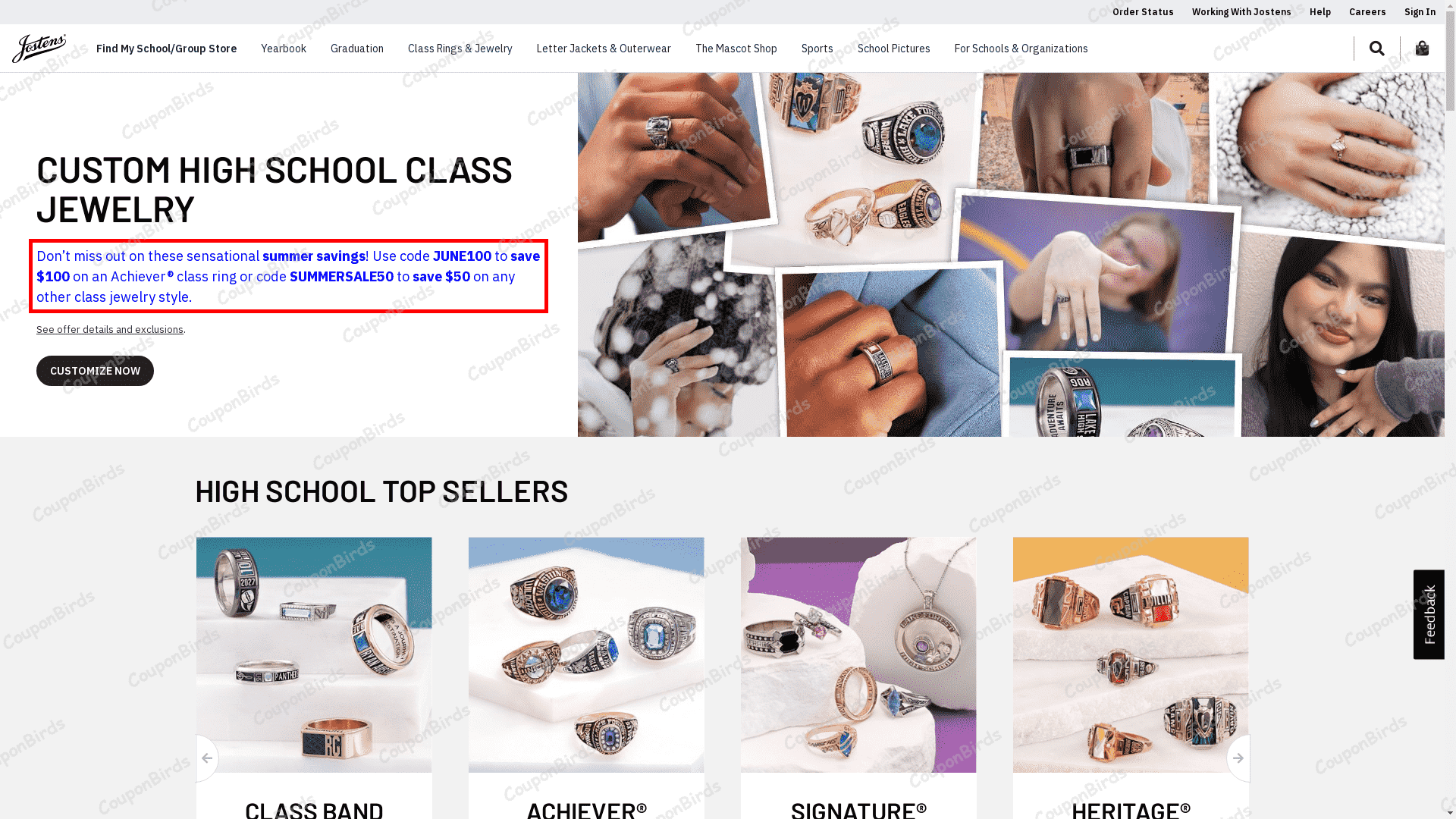 50% Off Jostens Promo Codes - June 2025 Coupon Codes